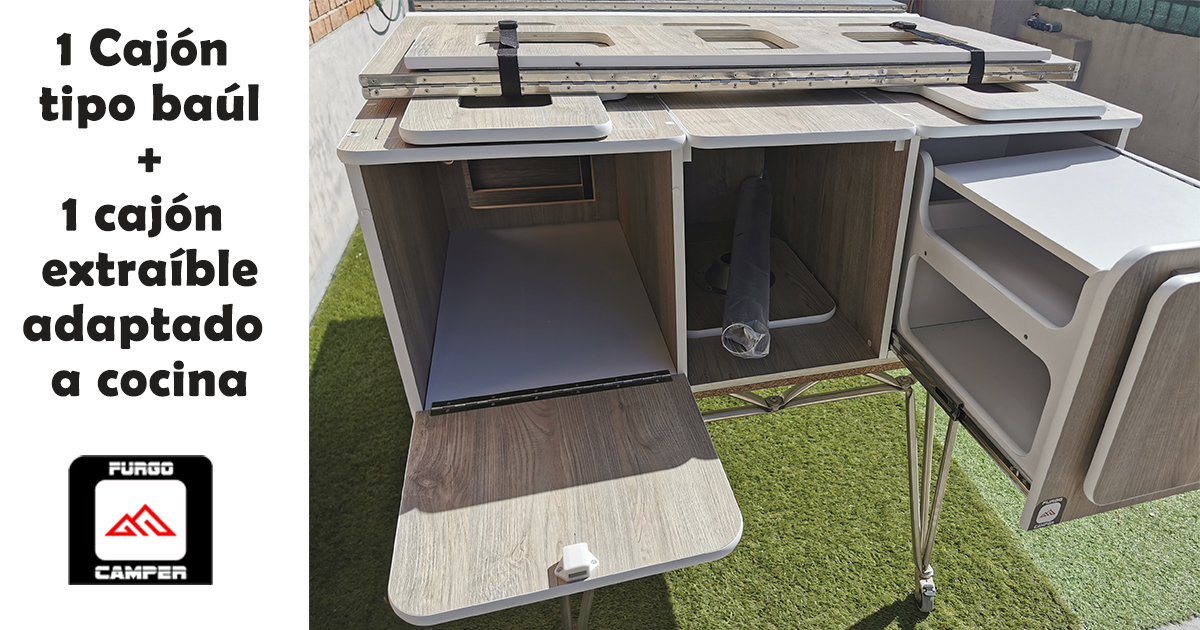 Muebles camper adaptados, 3 ejemplos - Furgo Camper Muebles